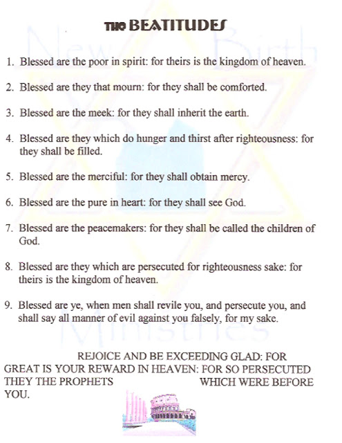 The Beatitudes – ︎ ~ RevEssie.Com ~ ︎